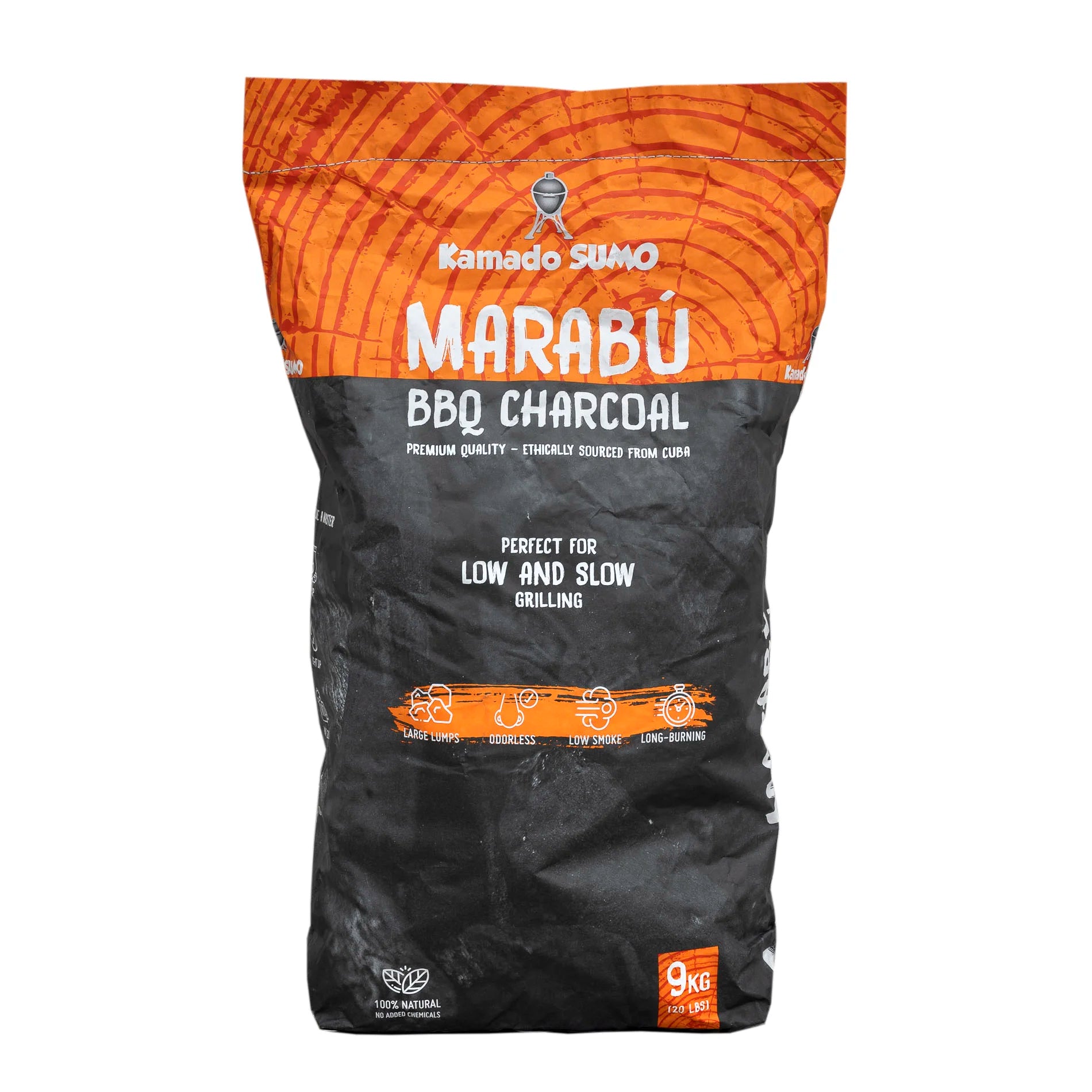 Kamado SUMO Maradú träkol 9 KG – dangarden